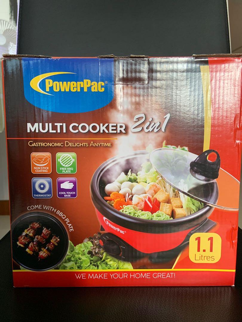 Brand New! PowerPac Multi Cooker 2 in 1, steamboat, BBQ, frying etc, TV ...