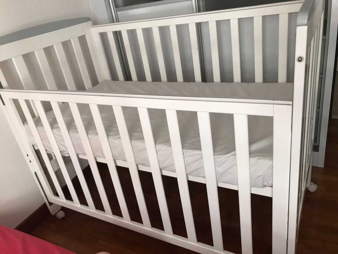 Convertible baby cot, Babies & Kids, Baby Nursery & Kids Furniture ...