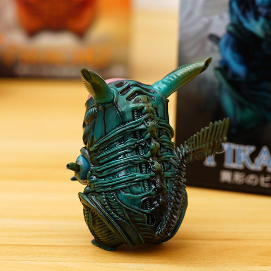 Dark Alien Black Pikachu Pokemon Go Pocket Monster 10cm figure toy ...