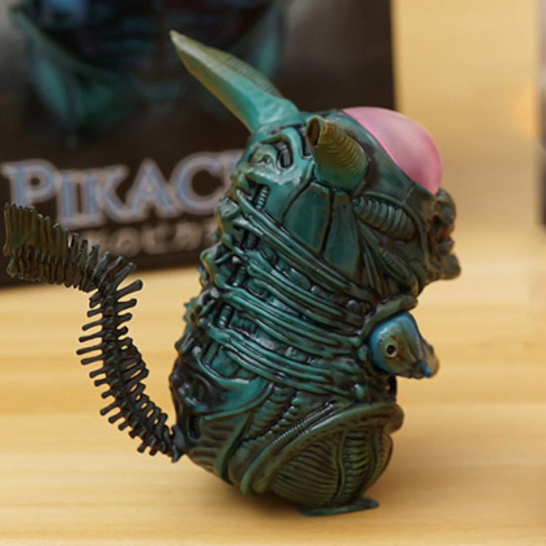 Dark Alien Black Pikachu Pokemon Go Pocket Monster 10cm figure toy ...