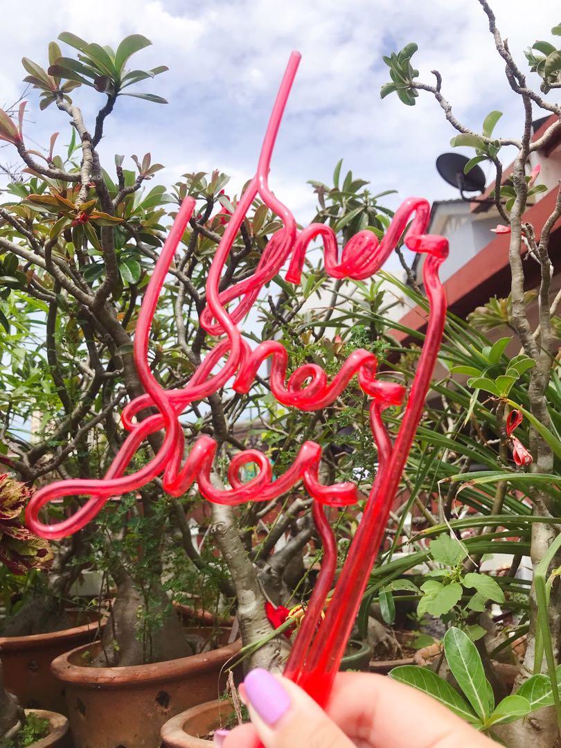 Dior Straws, Luxury, Accessories on Carousell