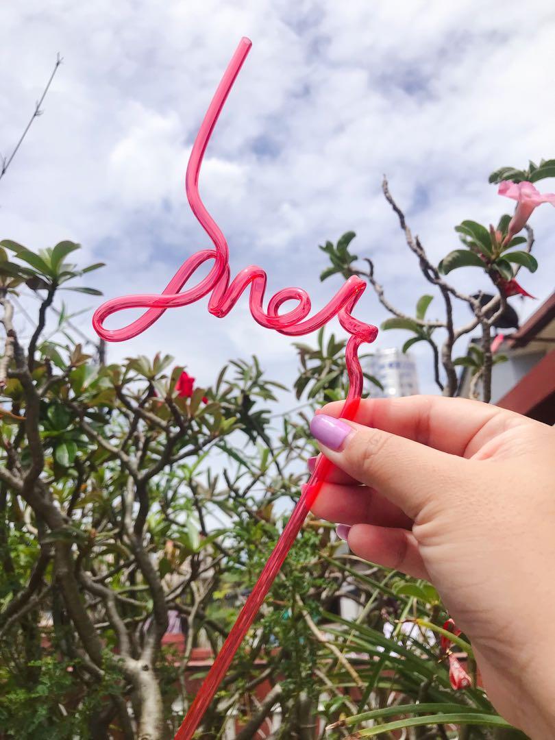 Dior Straws, Luxury, Accessories on Carousell