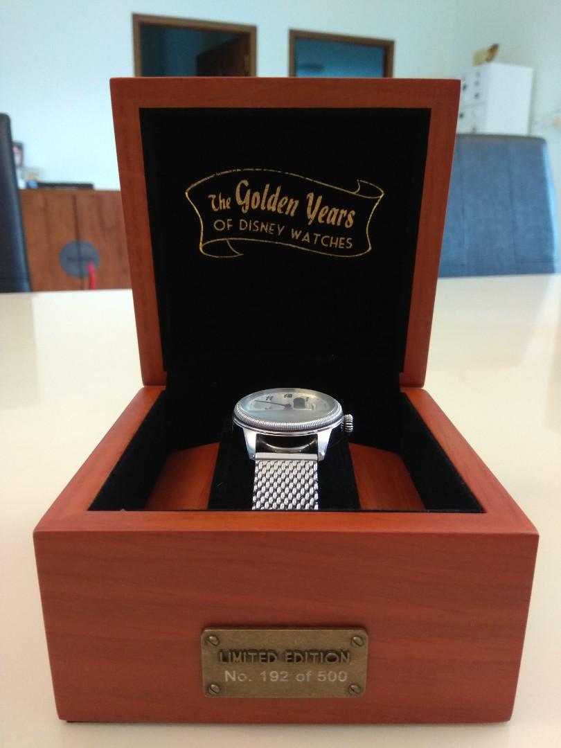 DISNEY MICKEY MOUSE LIMITED EDITION AUTOMATIC WATCH, Luxury, Watches on ...