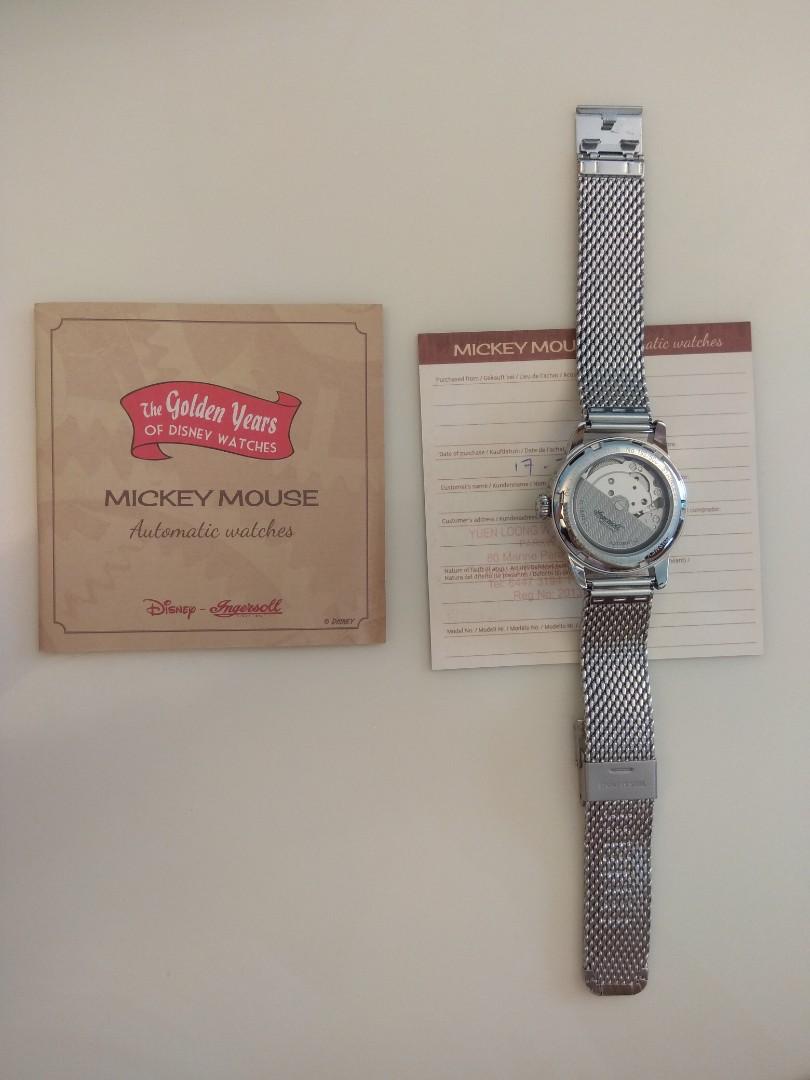 DISNEY MICKEY MOUSE LIMITED EDITION AUTOMATIC WATCH, Luxury, Watches on ...