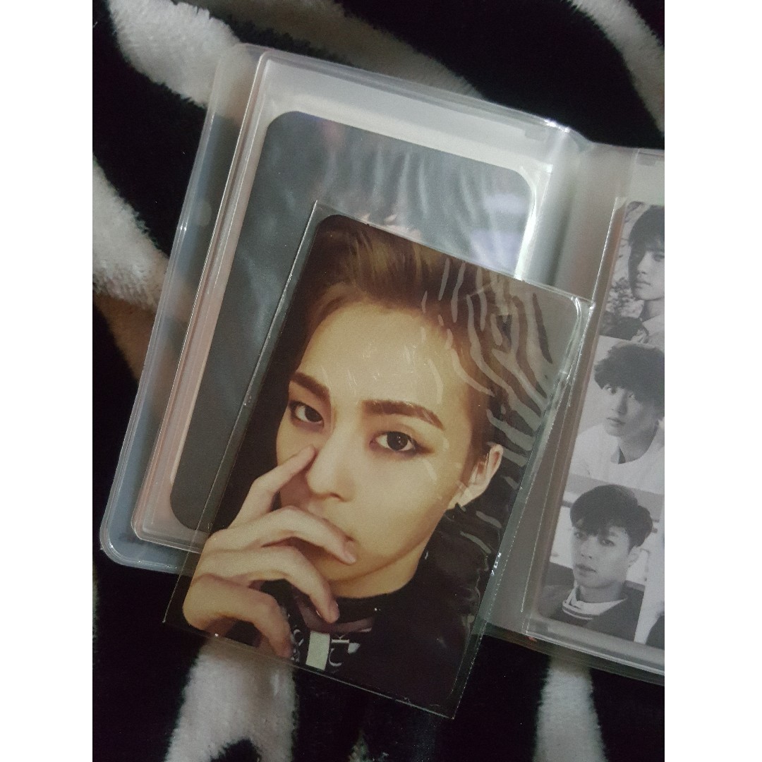 EXO Xiumin Official Lotto Photocard, Hobbies & Toys, Memorabilia ...