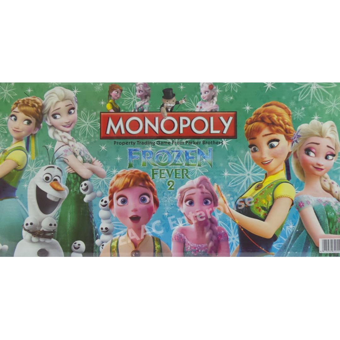Frozen Monopoly Board Game, Hobbies & Toys, Toys & Games on Carousell