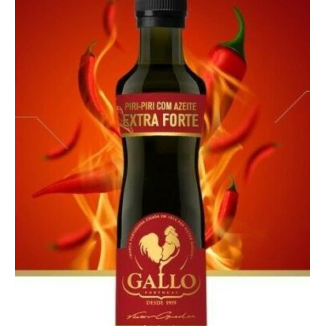 2 Bottles of GALLO Peri Peri Olive Oil Sauce Chilli Spicy EXTRA STRONG ...