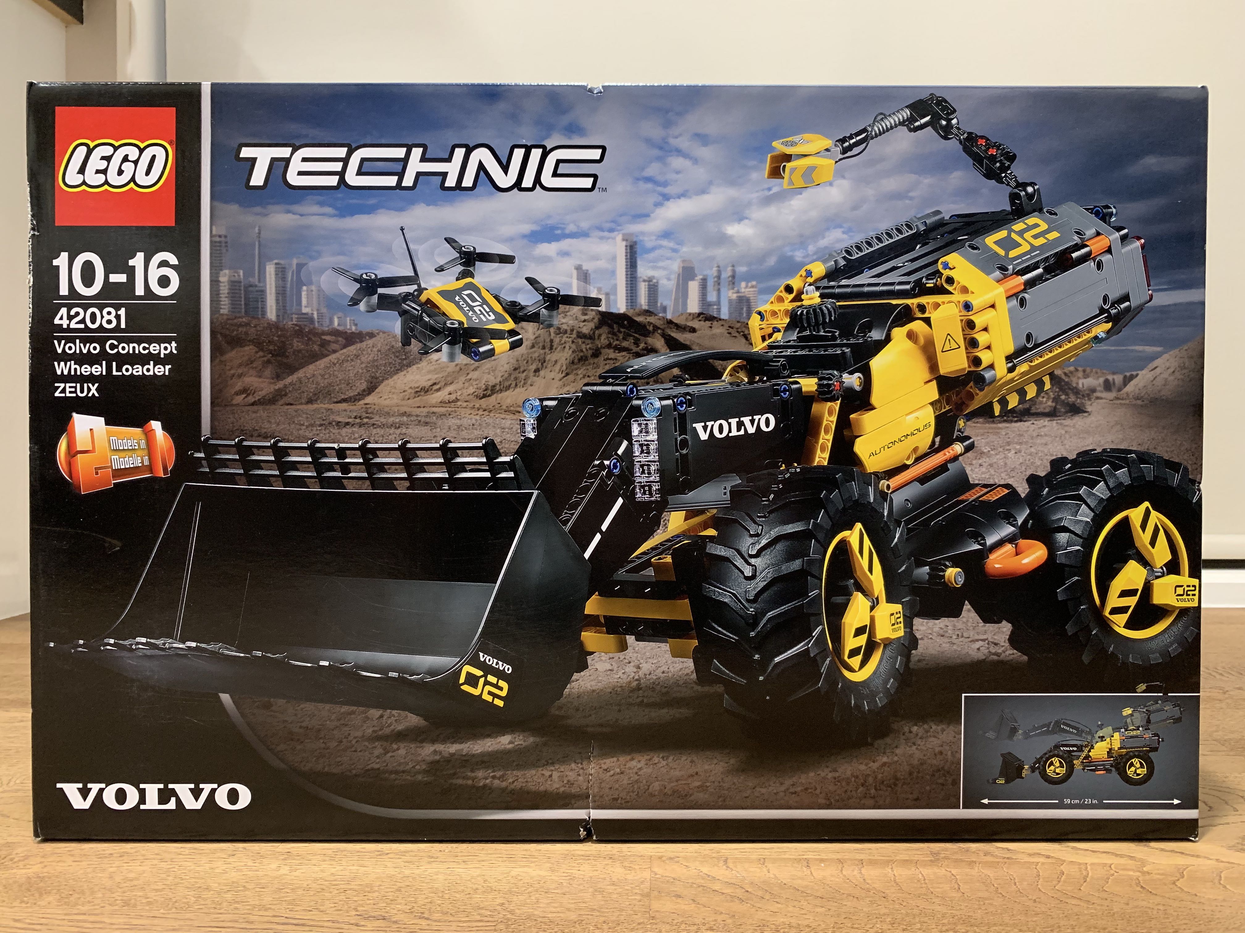 Lego 42081 Volvo Concept Wheel Loader ZEUX, Hobbies & Toys, Toys ...