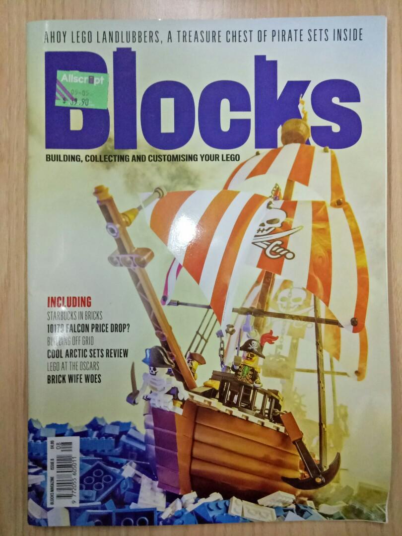 Lego Magazine BLOCKS Issue 8, Hobbies & Toys, Books & Magazines ...