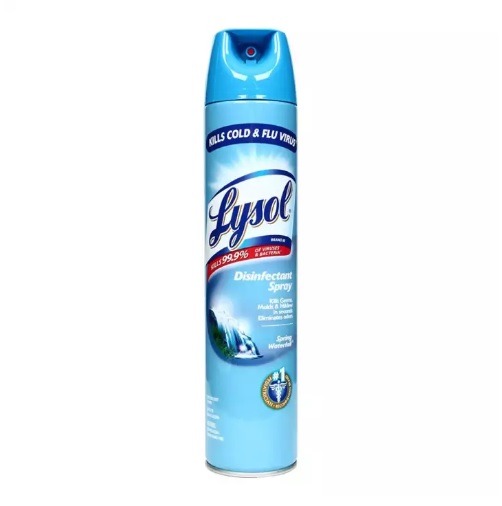 LYSOL Disinfectant Spray Spring Waterfall Scent 510G, Looking For on ...