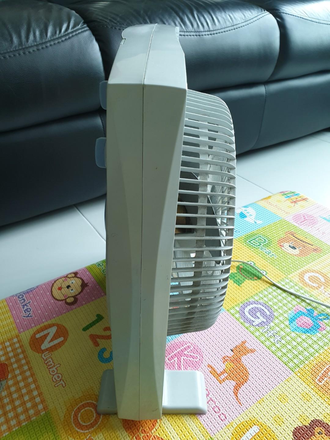 POWERPAC - Box Fan, Furniture & Home Living, Lighting & Fans, Fans on ...
