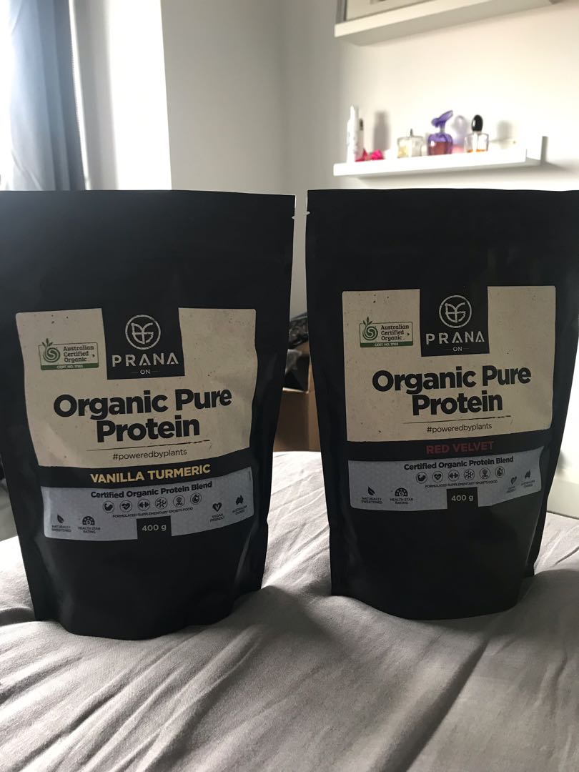 PRANA ORGANIC PURE PROTEIN, Sports, Gym & Fitness on Carousell