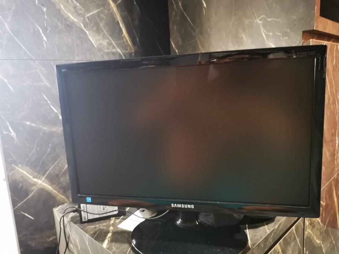 Samsung Monitor 19", Computers & Tech, Parts & Accessories, Monitor ...