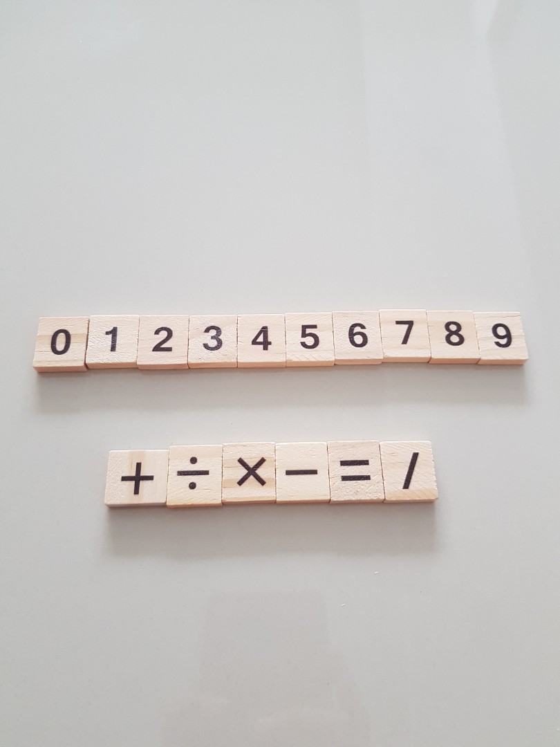 DIY Scrabble Number / Scrabble Tiles, Hobbies & Toys, Stationery ...