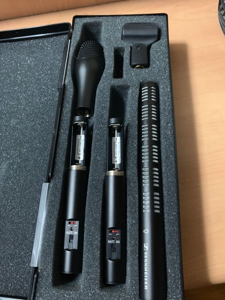 Sennheiser Shotgun K6 ME66 ME65 Cardioid Microphone Set, Audio ...
