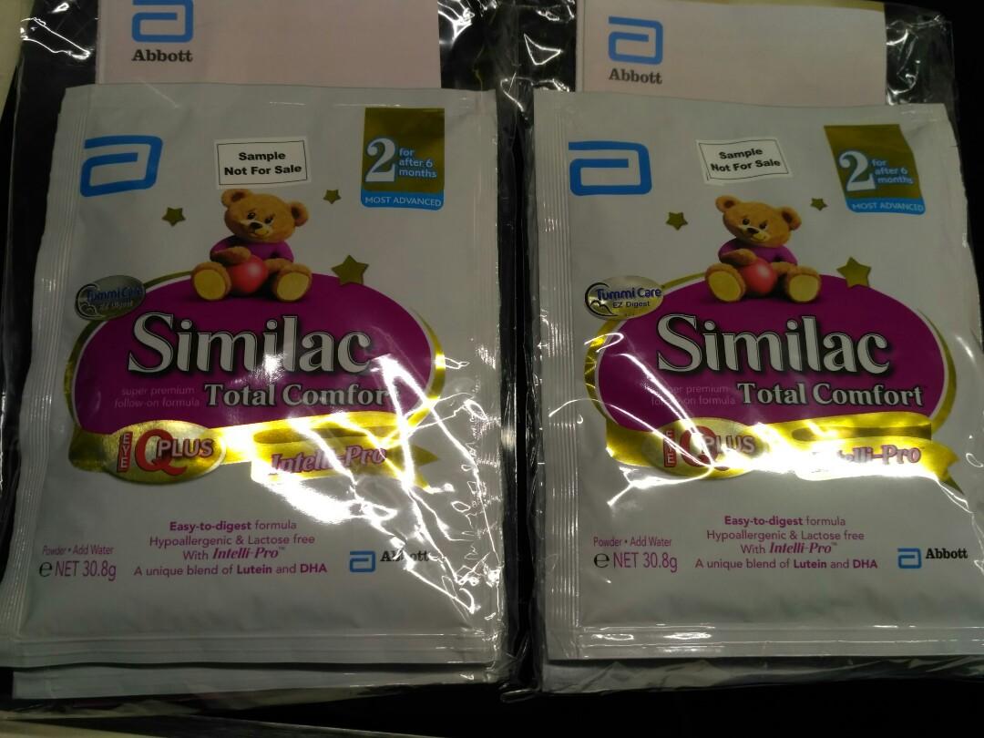 Similac Stage 3 new & unopened tin + Similac Stage 2 samples, Babies ...