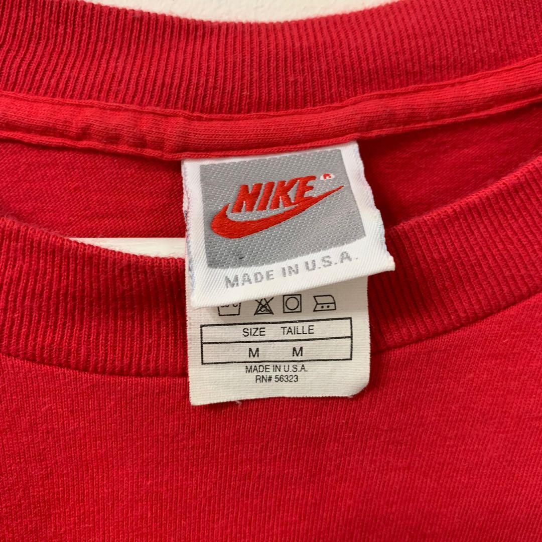VINTAGE NIKE JORDAN RED TAG TSHIRT, Men's Fashion, Tops & Sets, Tshirts ...