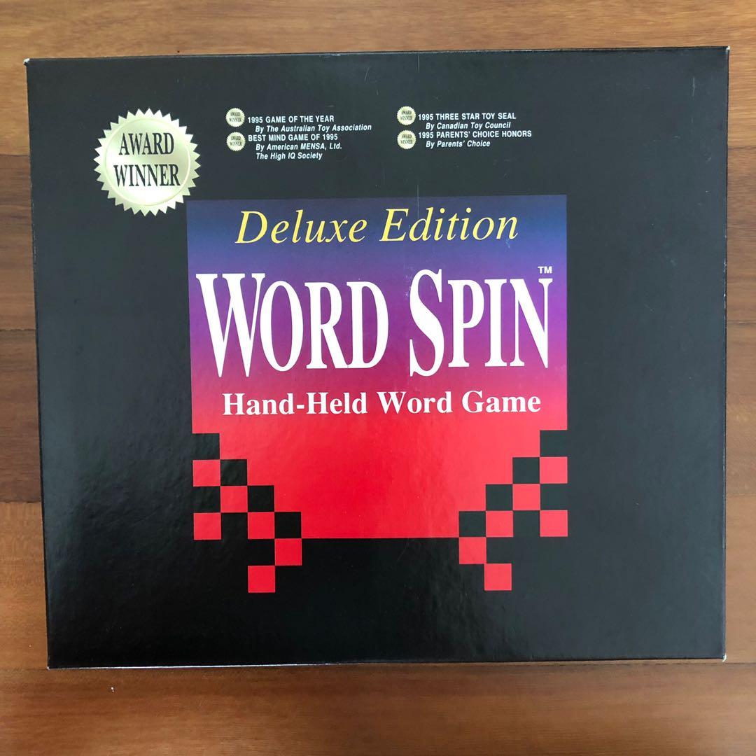 Word Spin game, Hobbies & Toys, Toys & Games on Carousell