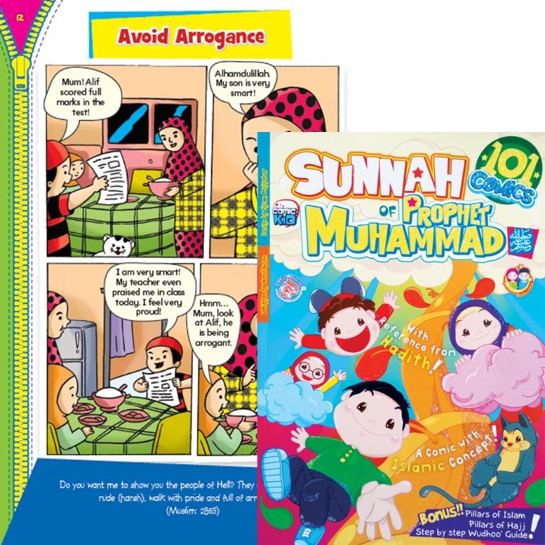 101 Comics Sunnah Of Prophet Muhammad, Hobbies & Toys, Books ...
