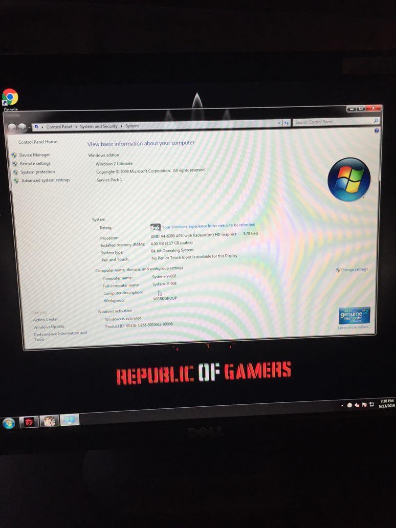 1 Set Pisonet Desktop Gaming + Coin Slot & Timer on Carousell