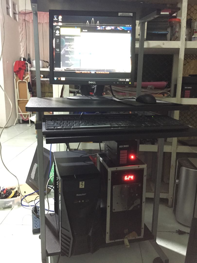 1 Set Pisonet Desktop Gaming + Coin Slot & Timer on Carousell