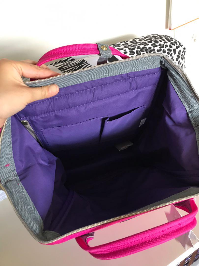 Anello Backpack (Hot pink colour), Women's Fashion, Bags & Wallets ...