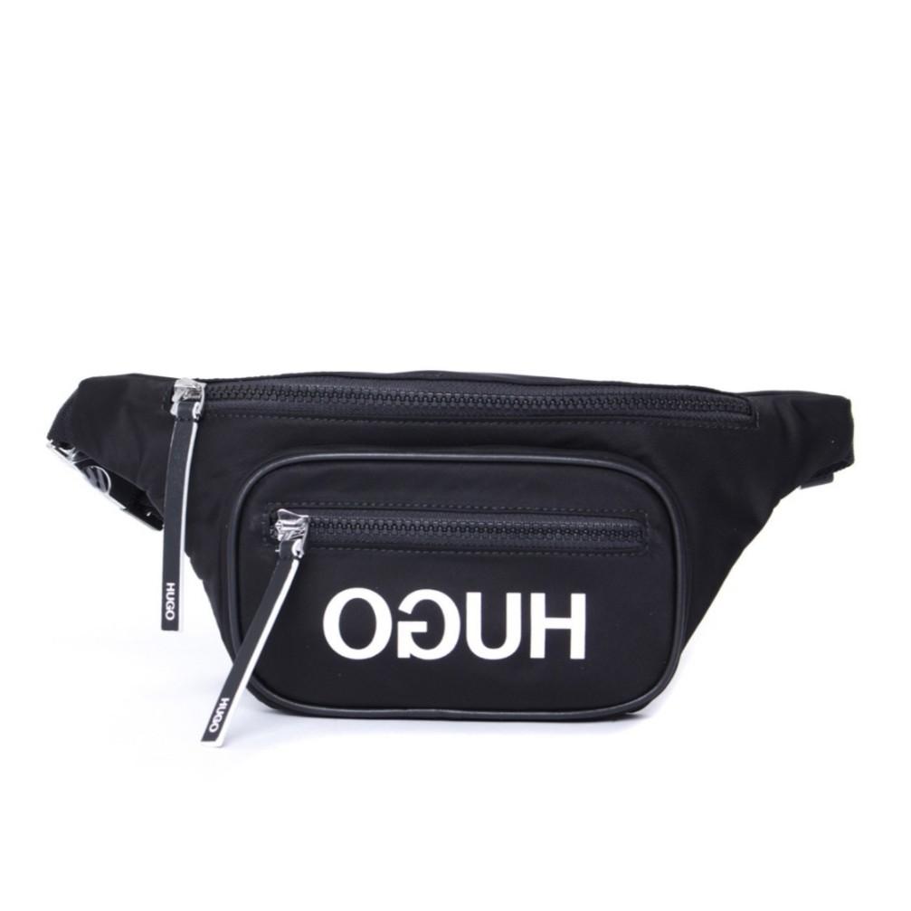Authentic Hugo Record Logo Bum Bag, Men's Fashion, Bags, Belt bags ...