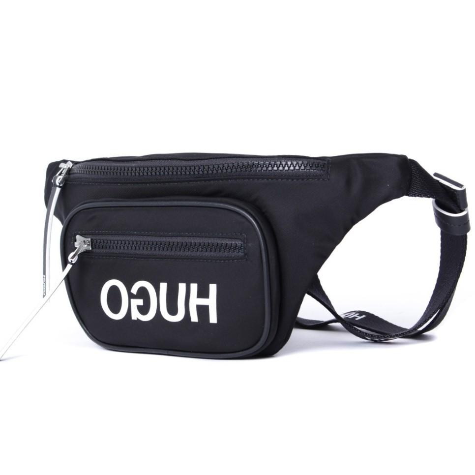 Authentic Hugo Record Logo Bum Bag, Men's Fashion, Bags, Belt bags ...