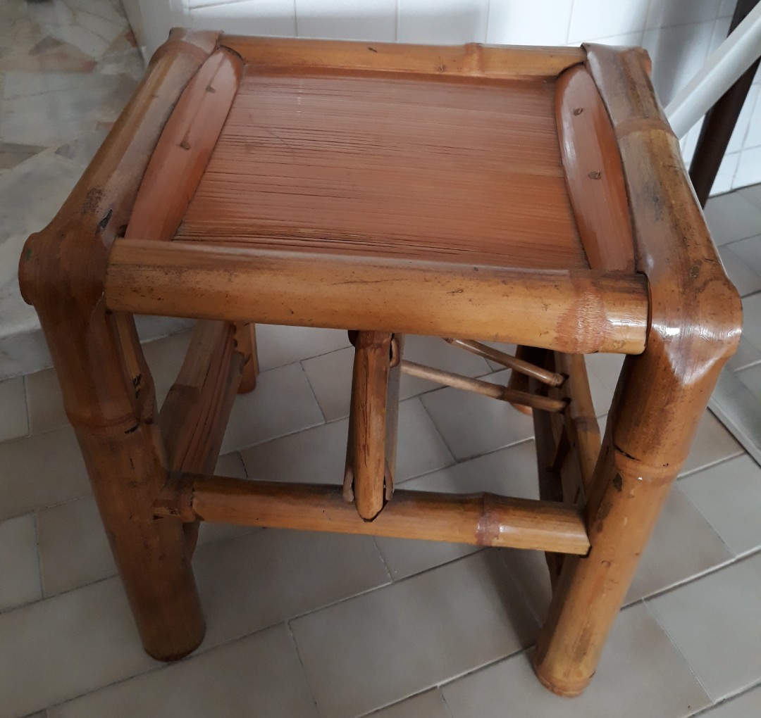 Bamboo mother & child stool, Babies & Kids, Baby Nursery & Kids ...