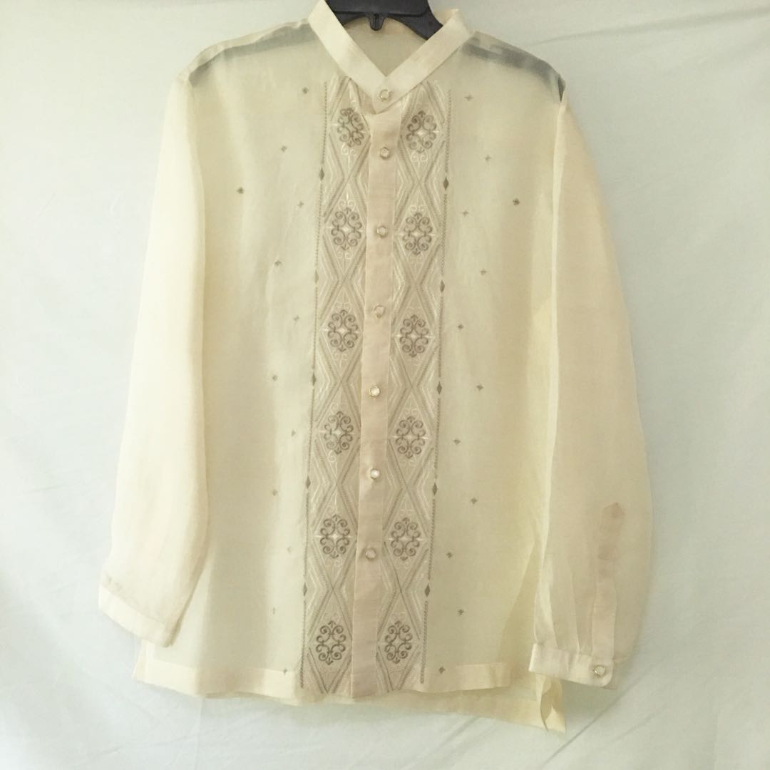 Barong, Men's Fashion, Tops & Sets, Formal Shirts on Carousell