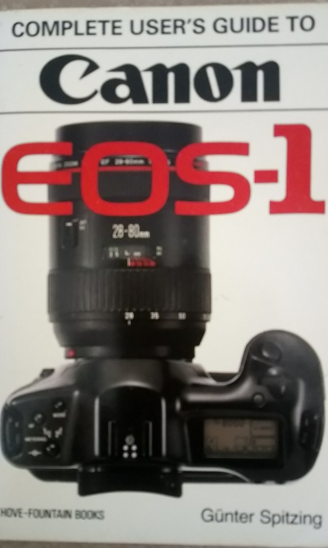 Canon EOS-1 manual, Photography, Photography Accessories, Camera Bags & Carriers on Carousell