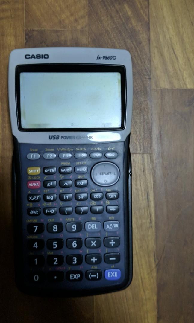 Casio fx-9860g, Computers & Tech, Printers, Scanners & Copiers on Carousell