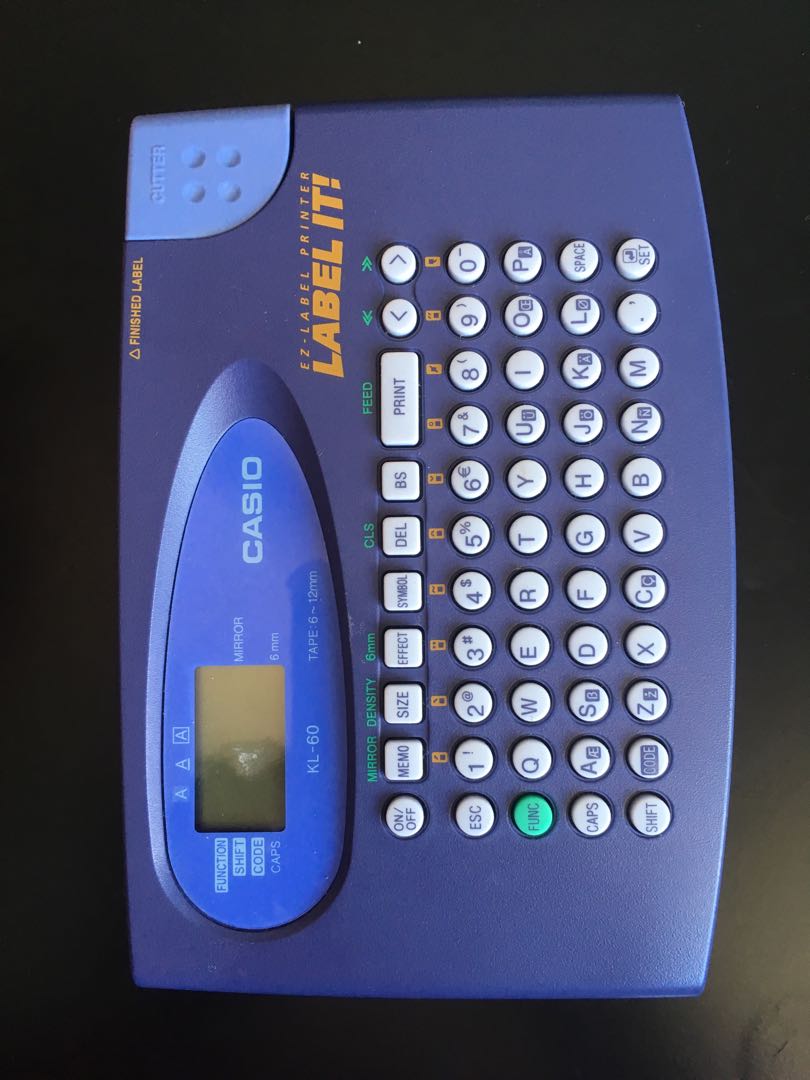 Casio Label Printer, Computers & Tech, Printers, Scanners & Copiers on ...