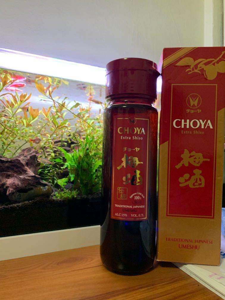 Choya Extra Shiso, Food & Drinks, Alcoholic Beverages on Carousell
