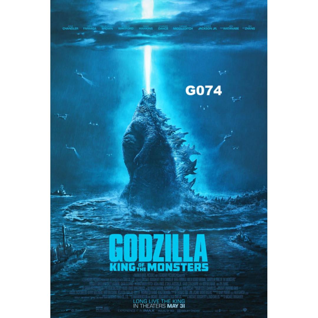 GODZILLA: KING OF THE MONSTERS MOVIE POSTERS (PART 2), Everything Else on Carousell