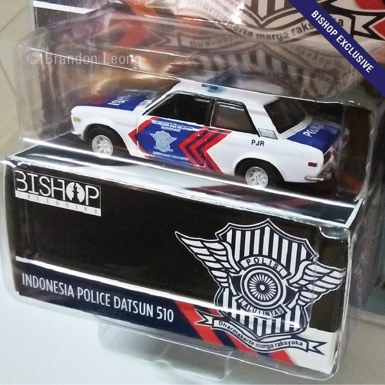 Greenlight Bishop Exclusive - Indonesia Police Datsun 510, Hobbies ...