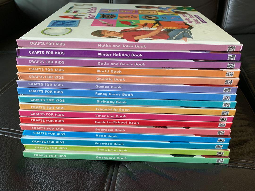 Grolier Craft for Kids - series 16 books, Hobbies & Toys, Books ...