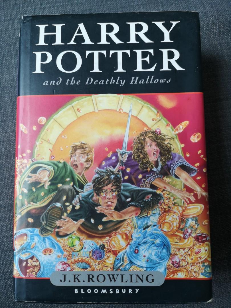 Harry Potter and the Deathly Hallows - J.K. Rowling, 興趣及遊戲, 書本 & 文具 ...