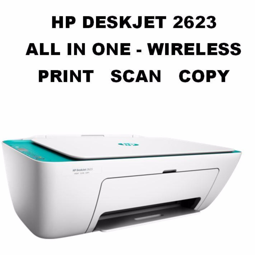 HP DeskJet 2621 All-in-One Printer Print, copy, scan, wireless ...