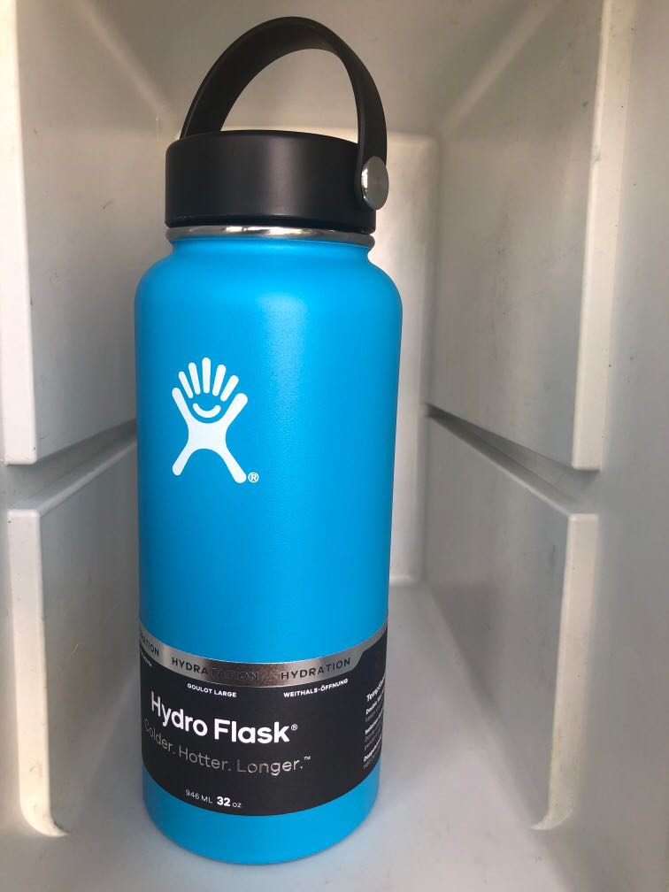 Hydro flask-32Oz-pacific-Hydro flask-32Oz-Black-wide mout-946ML ...