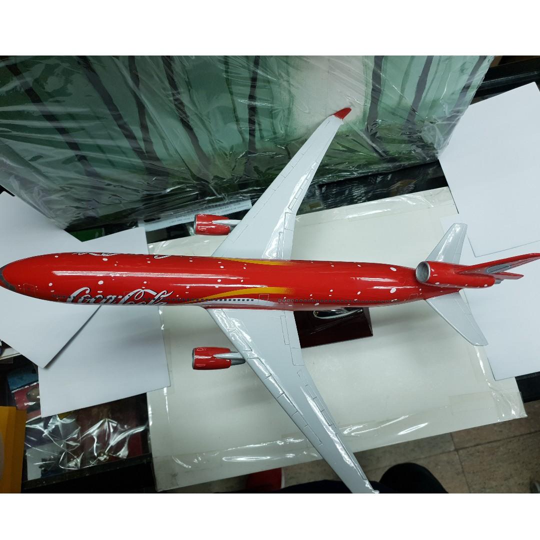 Large Coca-cola Model Plane on Display (with Stand), Hobbies & Toys ...
