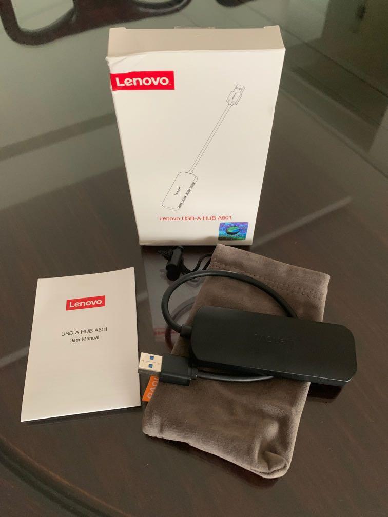 Lenovo USB-A Hub A601, Computers & Tech, Parts & Accessories, Cables & Adaptors on Carousell