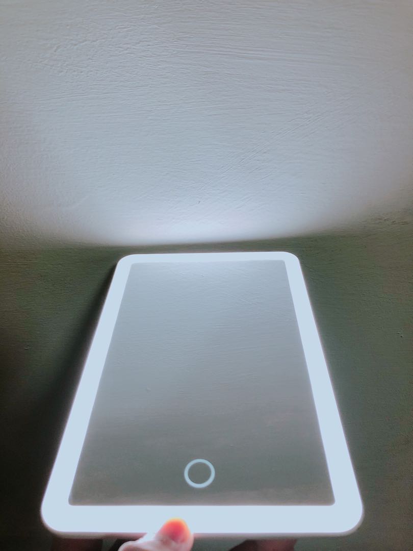 Miniso Compact mirror with Light, Furniture & Home Living, Lighting ...