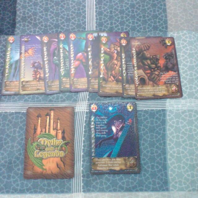 Myths and Legends cards, Hobbies & Toys, Toys & Games on Carousell