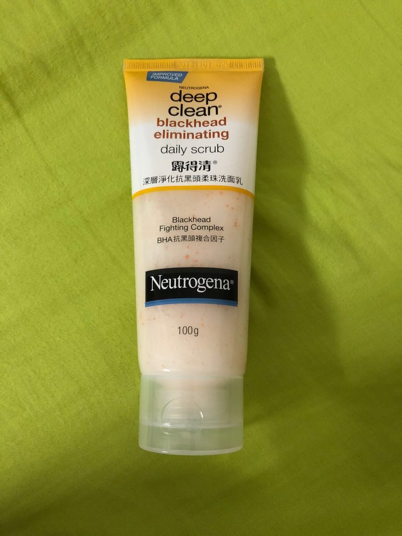 Neutrogena Deep Clean Blackhead Eliminating Daily Scrub, Beauty ...