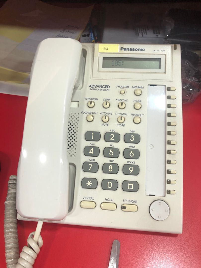 Panasonic Phone-Office Line, Computers & Tech, Office & Business ...