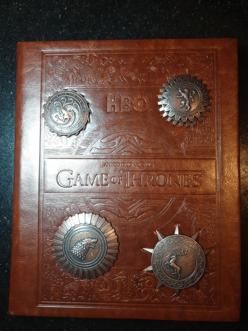 Rare Game of Thrones GOT Leather cover notebook, Hobbies & Toys ...