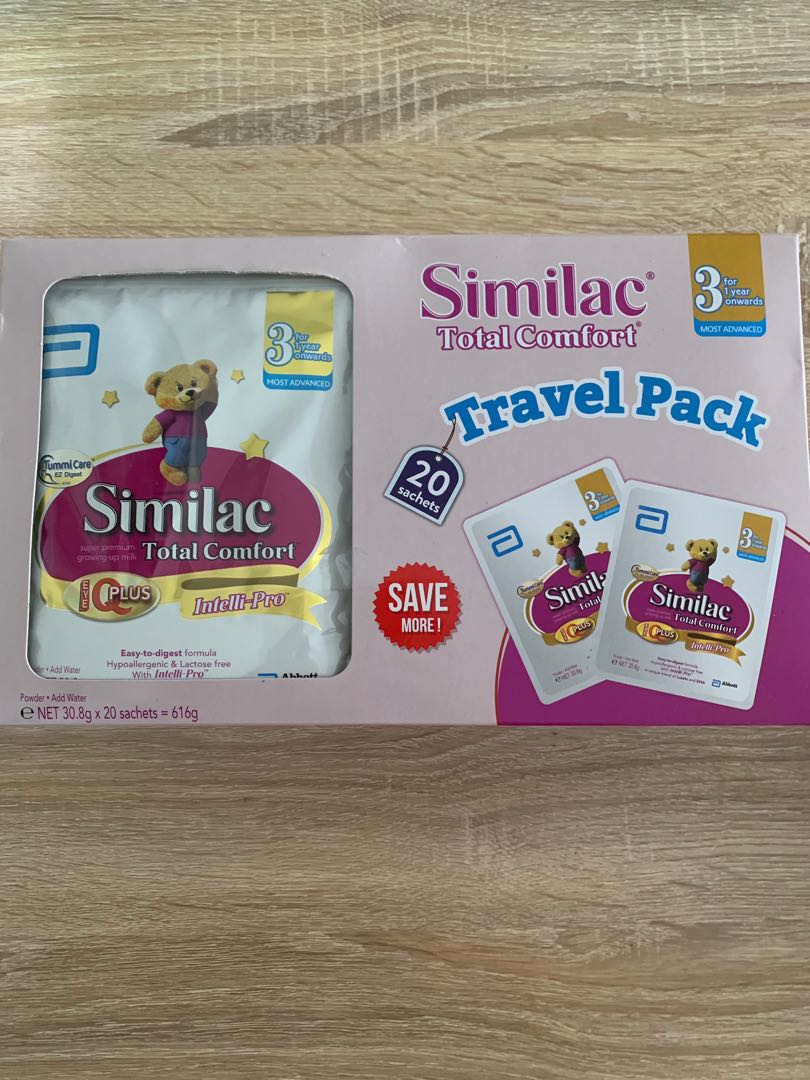 Similac Total Comfort Travel Pack (17 sachets), Babies & Kids, Nursing ...