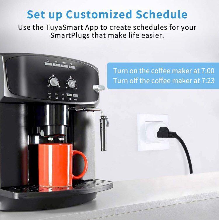 Smart Plug 15A&3300W AISIRER WiFi Plug with Energy Monitoring, App ...