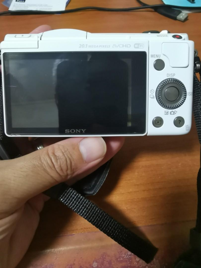SONY ALPHA A5000 WHITE Mirrorless, Photography, Cameras on Carousell